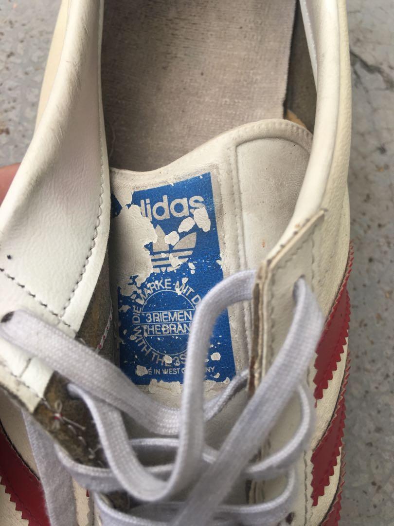 Vtg 80s adidas vienna made in west germany, Men's Fashion, Footwear ...