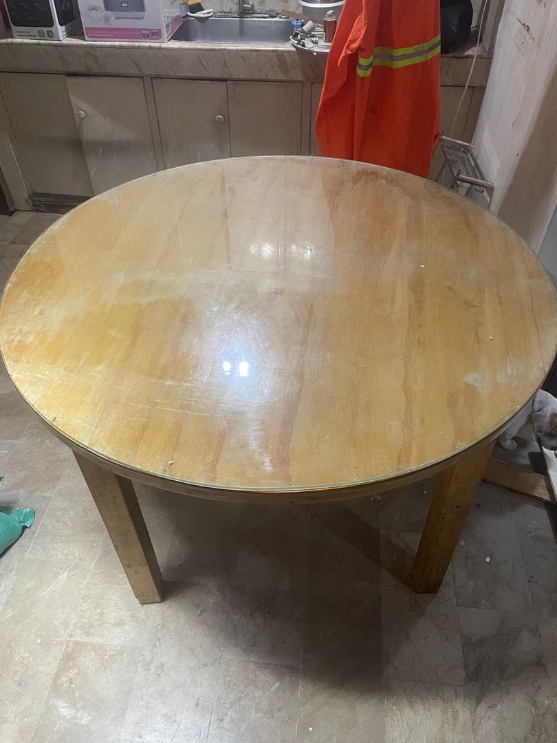 Palochina Wood Dining Table, Furniture & Home Living, Furniture, Tables ...