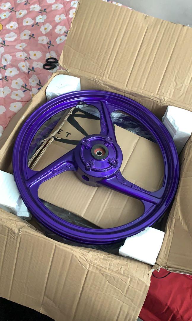 X1R enkei rims 3 batang, Motorcycles, Motorcycle Accessories on Carousell
