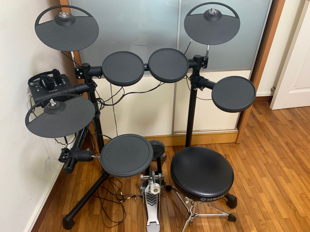 Yamaha DTX 450 K drum set, Hobbies & Toys, Music & Media, Musical ...