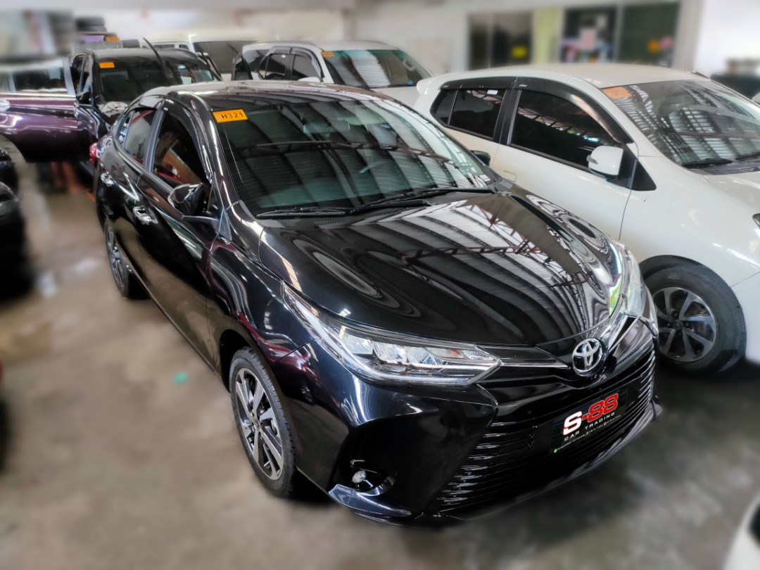 2021 Toyota Vios 1.5G black Auto, Cars for Sale, Used Cars on Carousell