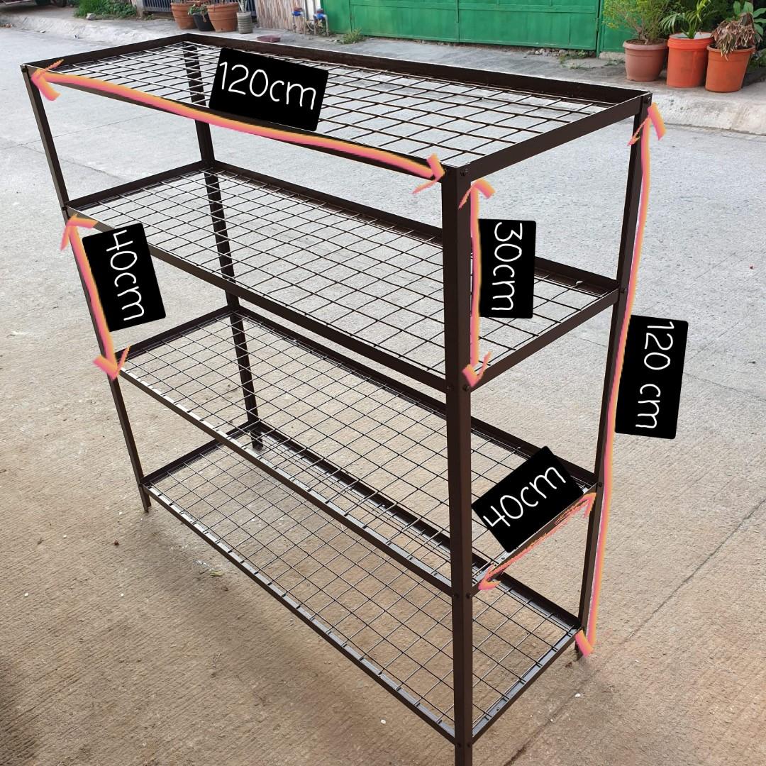 4 Layers Metal Plant Rack, Furniture & Home Living, Gardening, Plants ...