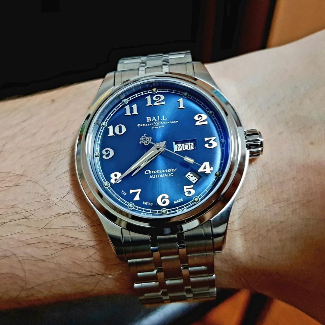 ⚜ Ball Trainmaster Chronometer Swiss Luxury Watch, Luxury, Watches on ...