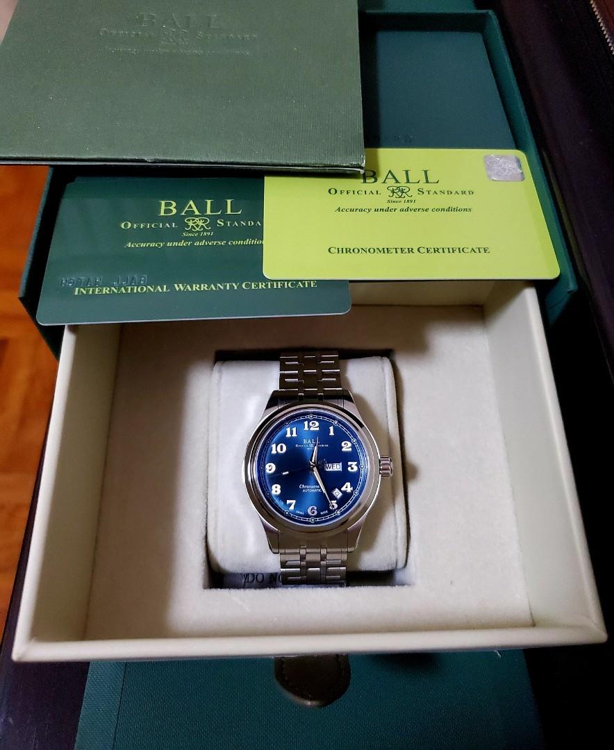 ⚜ Ball Trainmaster Chronometer Swiss Luxury Watch, Luxury, Watches on ...