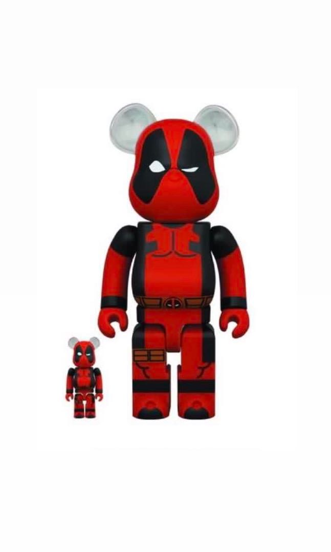 [現貨] Bearbrick Deadpool 100 400 興趣及遊戲 玩具 And 遊戲類 Carousell