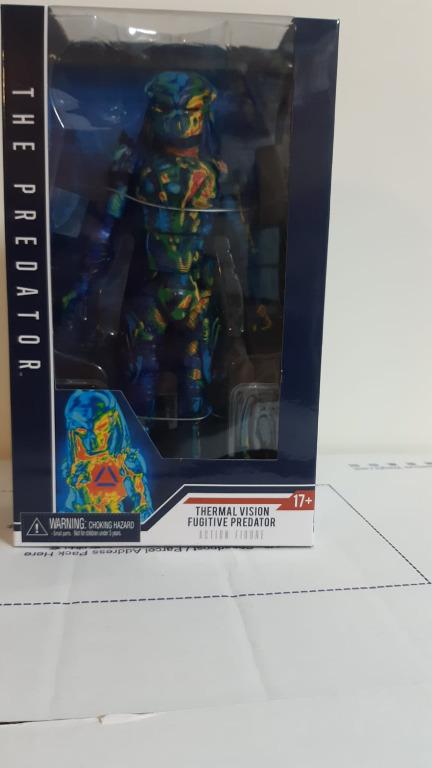 全新 NECA THE PREDATOR 鐵血戰士 熱能探測版 Fugitive Thermal Vision Action Figure ...
