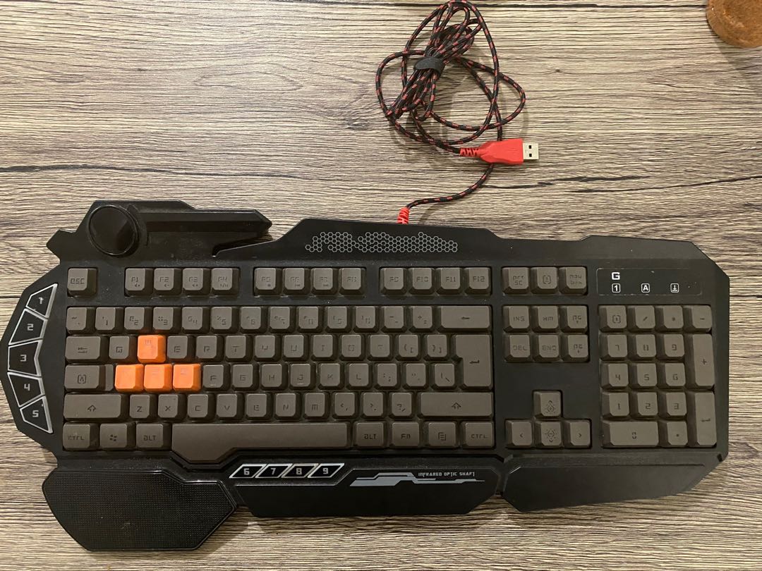 A4 tech RGB Gaming Keyboard, Computers & Tech, Parts & Accessories ...