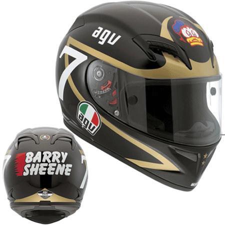 AGV Barry Sheen Helmet, Motorcycles, Motorcycle Accessories on Carousell