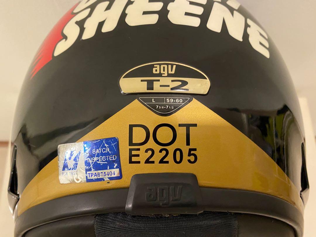 AGV Barry Sheen Helmet, Motorcycles, Motorcycle Accessories on Carousell