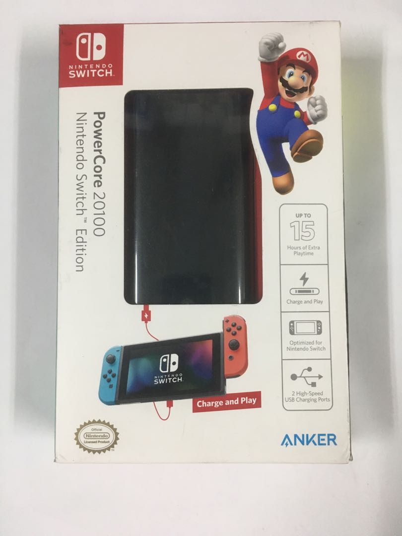 Anker PowerCore 20100 Nintendo Switch Edition, Mobile Phones & Gadgets ...