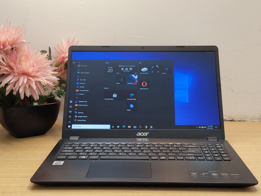 Aspire A315-56G 83 10th Gen iCeLake 4GB RAM 128GB SSD 1TB HDD 15.6 INCH ...