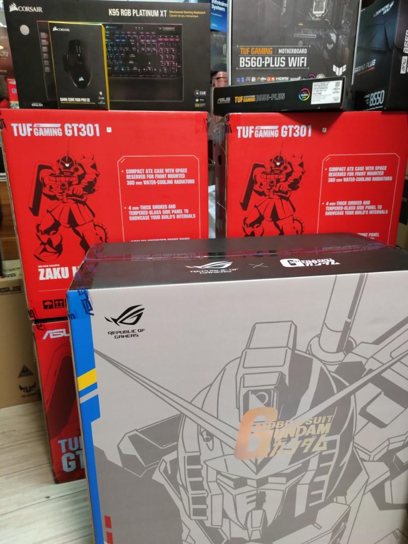 ASUS 華碩 ROG STRIX HELIOS GUNDAM EDITION GX601 ATX Case, 電腦＆科技, 手提電腦 ...
