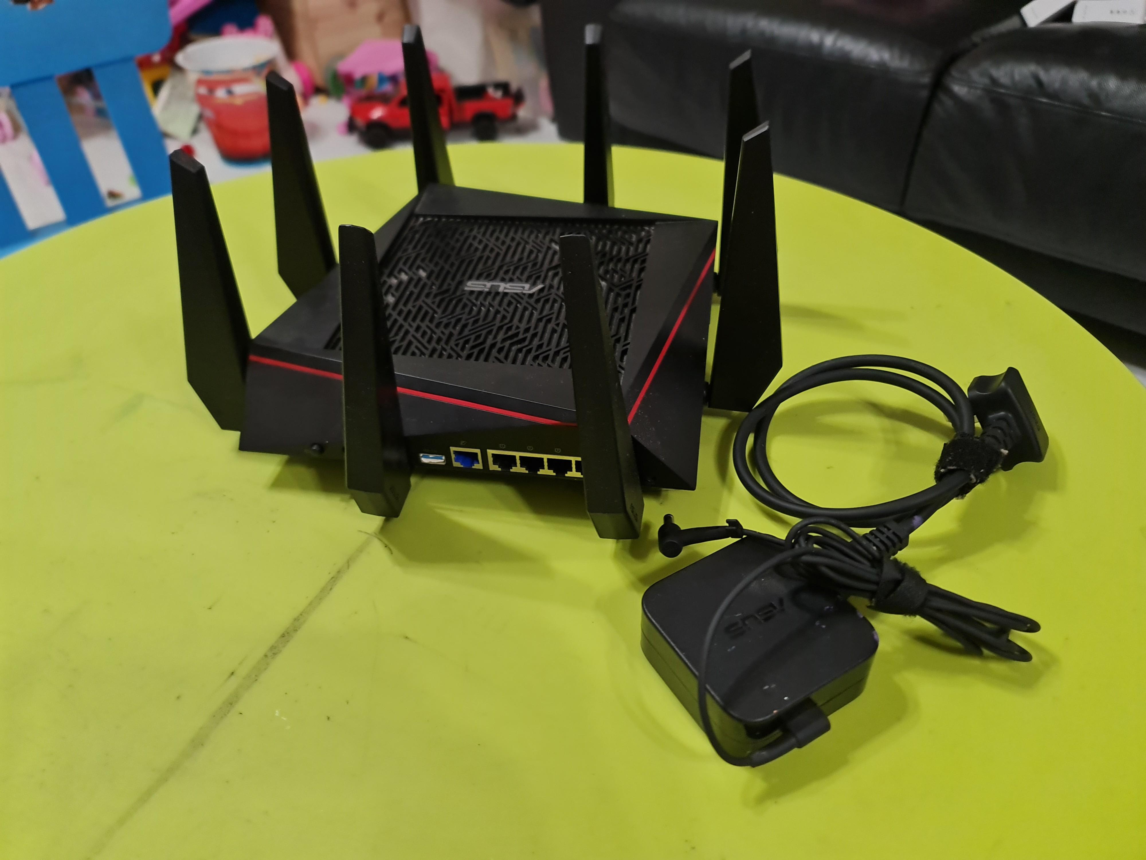 Asus RT-AC5300 Router, Computers & Tech, Parts & Accessories ...