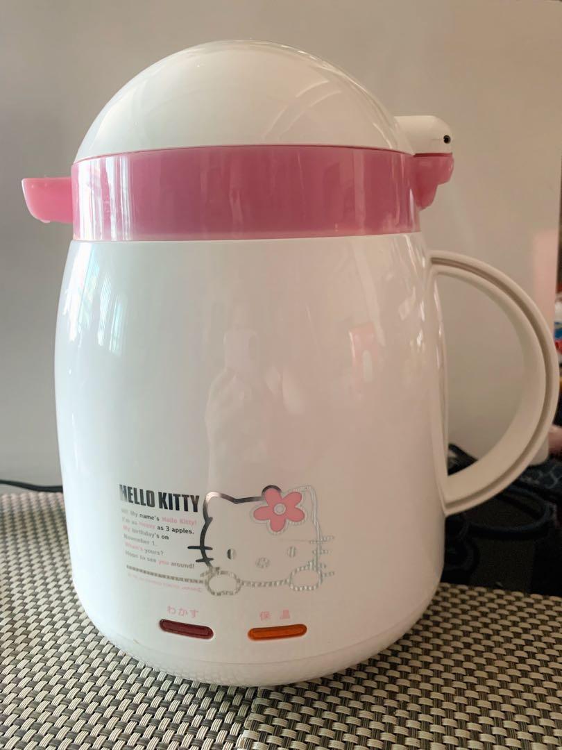 Authentic Twinbird Hello Kitty 1L Electric Kettle, TV & Home Appliances ...