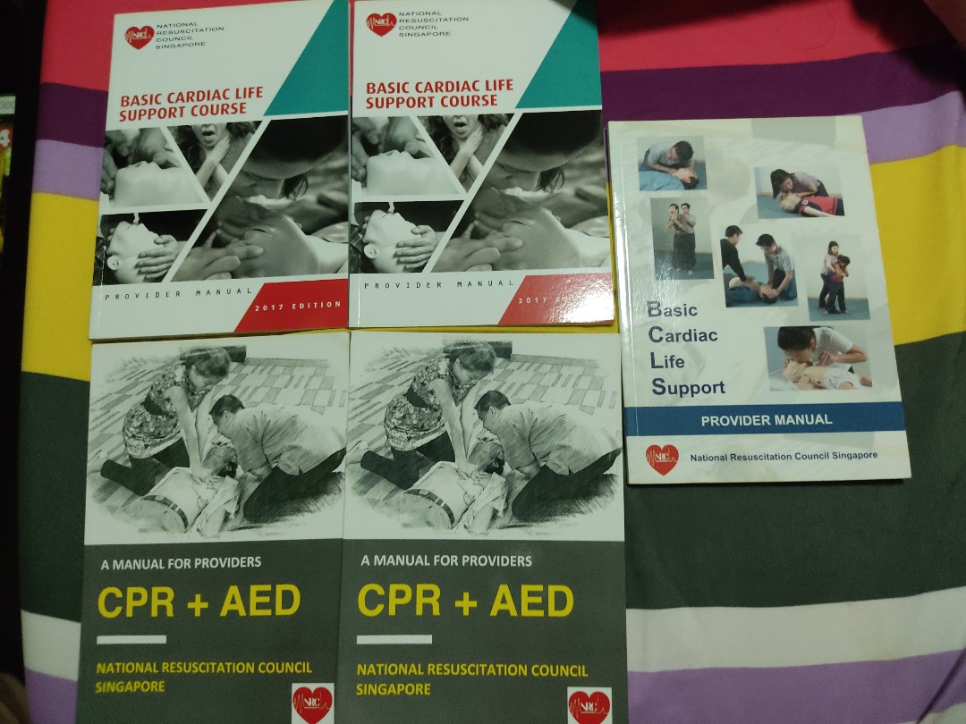Basic Cardiac Life Support Manual (BCLS/CPR+AED), Hobbies & Toys, Books ...