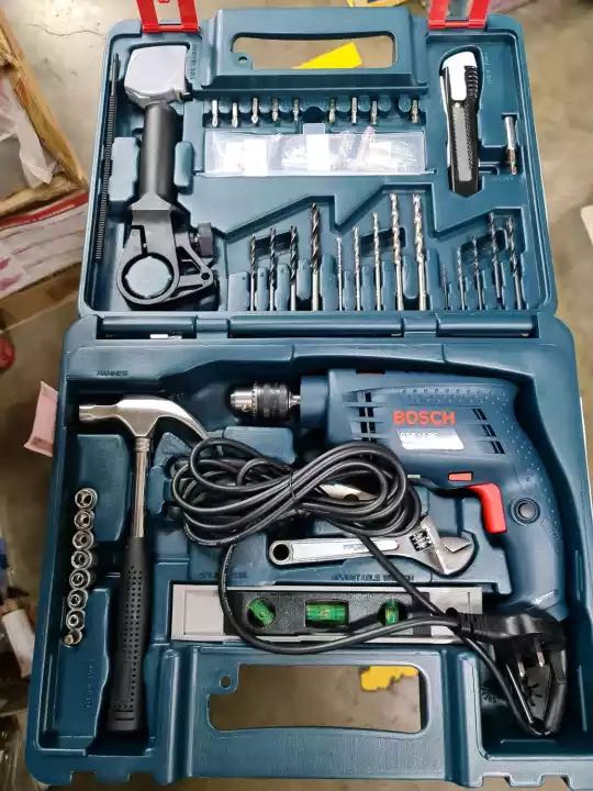 bosch drill box set, Furniture & Home Living, Home Improvement ...