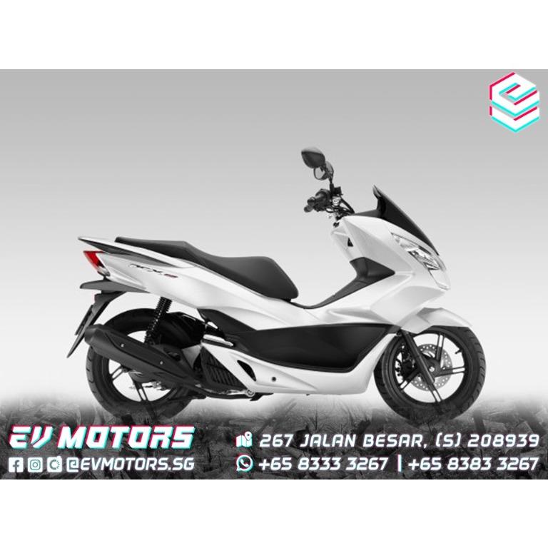 BRAND NEW HONDA PCX150 / PCX 150 WHITE, Motorcycles, Motorcycles for ...