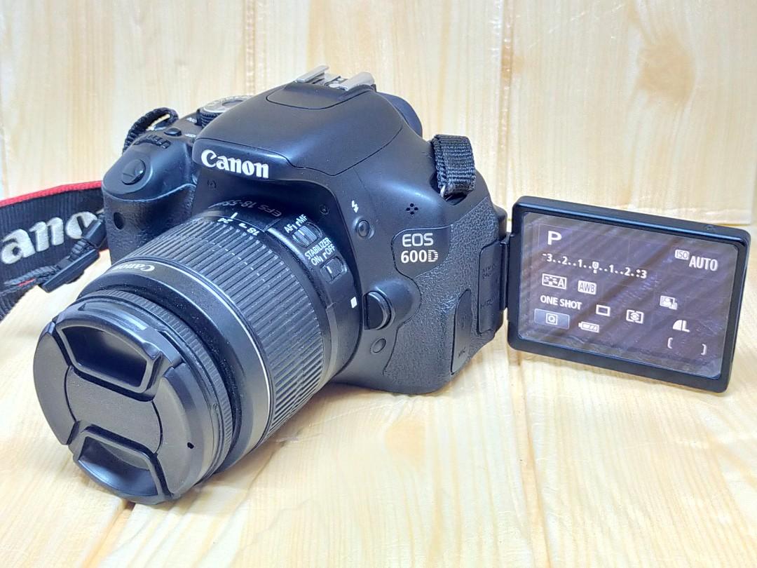 canon eos 600d with 18-55mm is lens flip lcd hd video, Photography ...