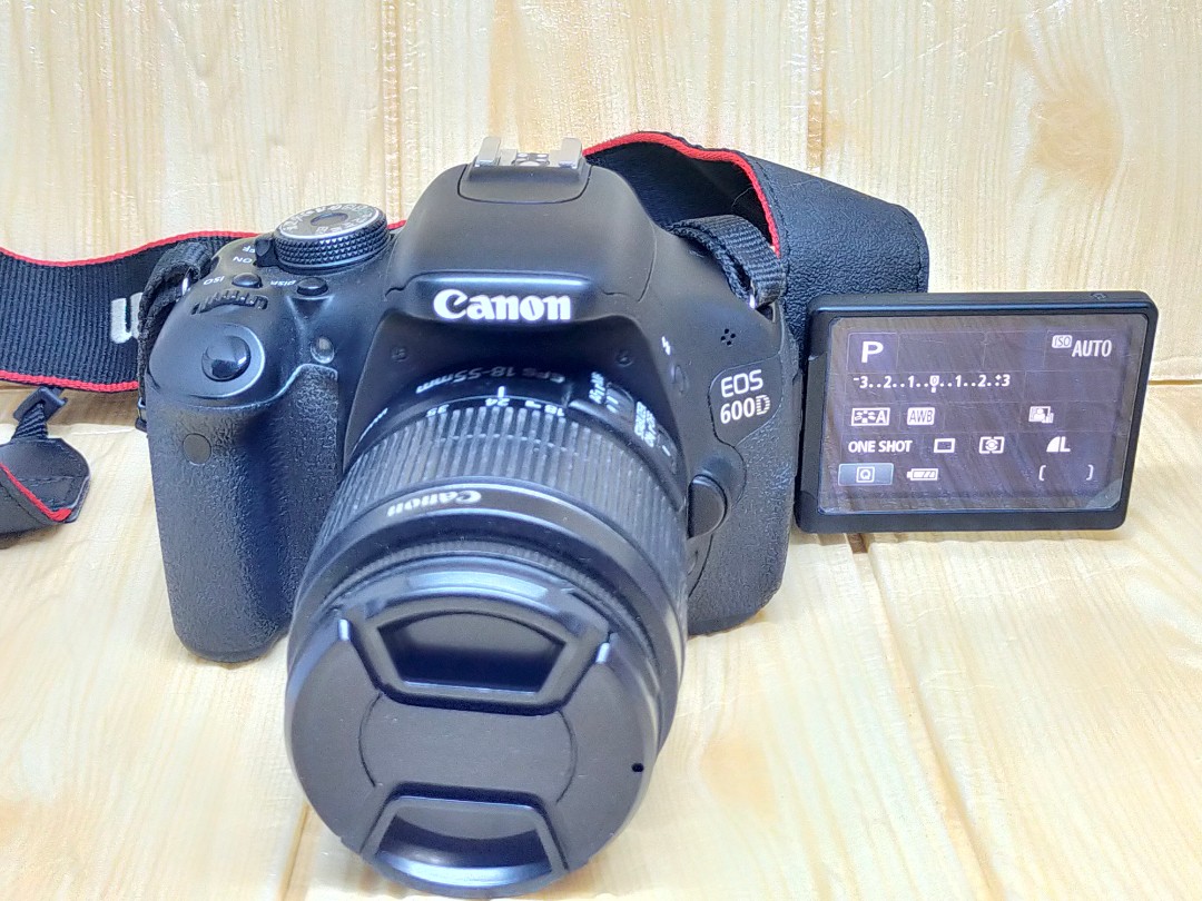 canon eos 600d with 18-55mm is lens flip lcd hd video, Photography ...