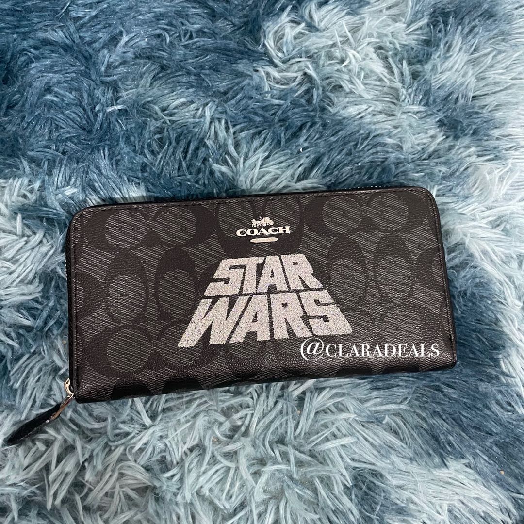 Coach Star Wars Long Zip Wallet, Women's Fashion, Bags & Wallets ...
