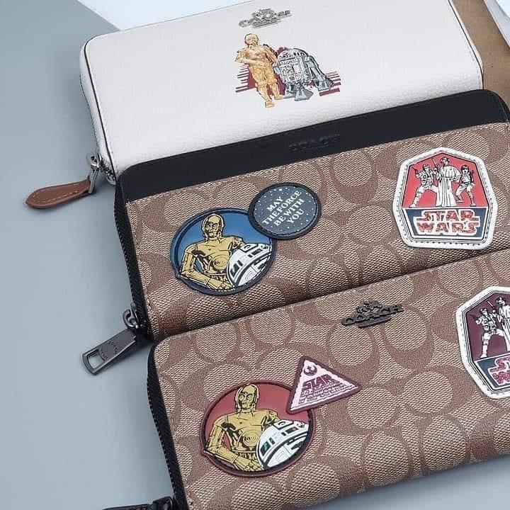 Coach Star Wars Long Zip Wallet, Women's Fashion, Bags & Wallets ...