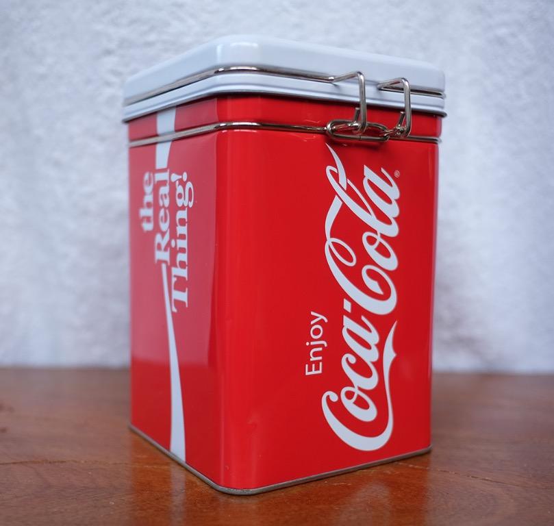 Coca Cola Coke Tin Can Box, Hobbies & Toys, Memorabilia & Collectibles ...