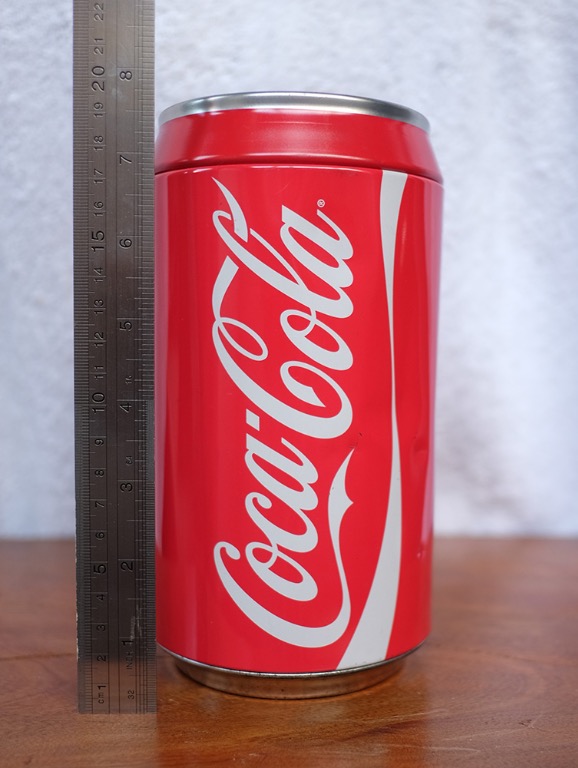 Coca Cola Coke Tin Can Coin Bank, Hobbies & Toys, Memorabilia ...