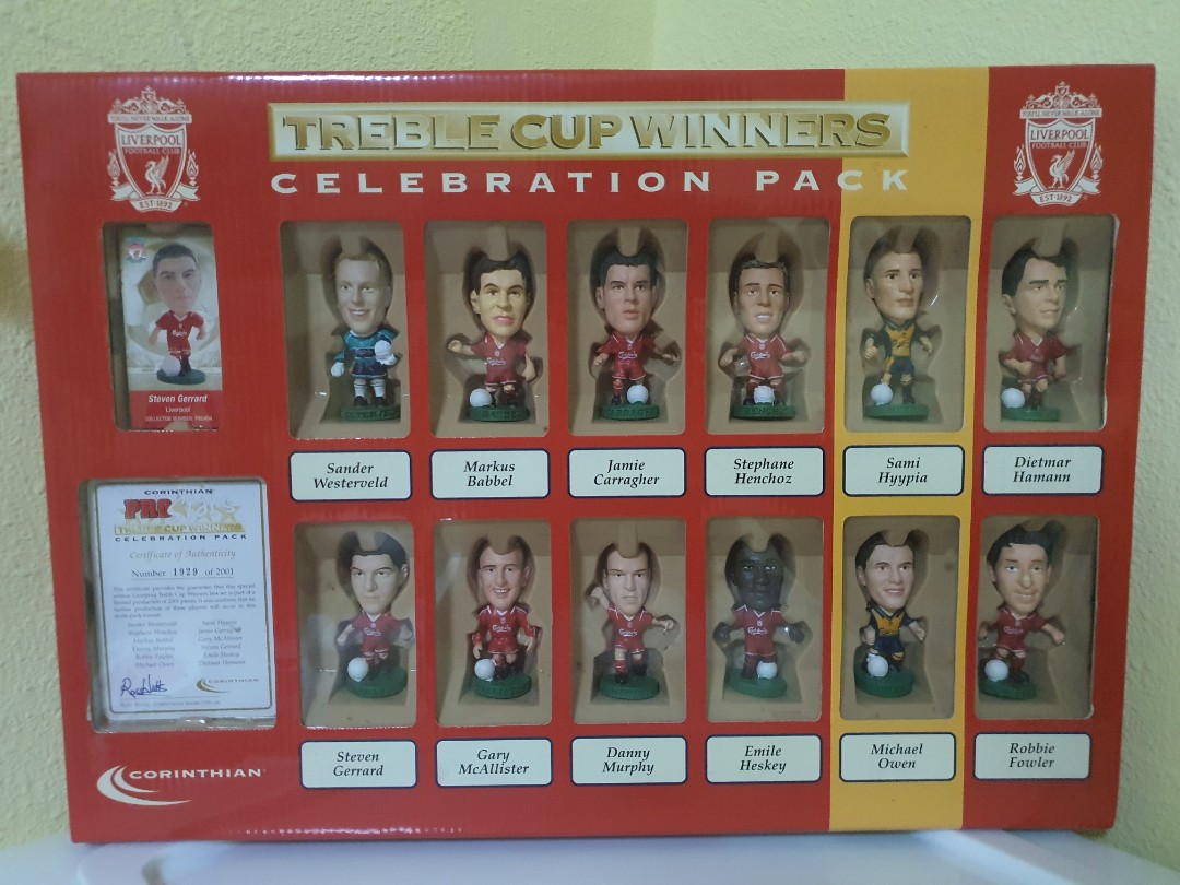 Corinthian Prostars Treble Cup Winners Celebration Pack (Liverpool ...