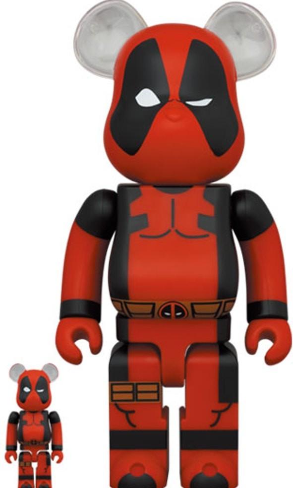 Deadpool bearbrick ss21 400%+100%, Hobbies & Toys, Toys & Games on ...