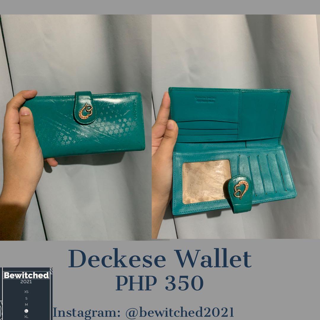 Deckese wallet, Women's Fashion, Bags & Wallets, Wallets & Card holders ...