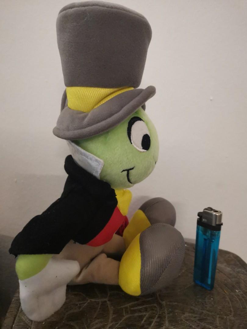 Disney Pinocchio Jiminy the cricket plush toy, Hobbies & Toys ...