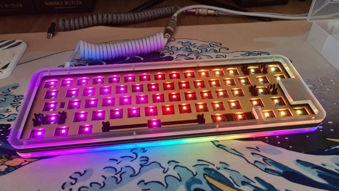 DNA65 RGB Stacked Acrylic Mechanical Keyboard, Computers & Tech, Parts ...