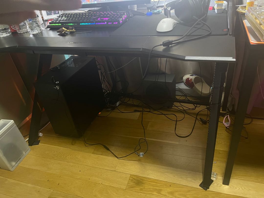 DXracer computer table, Furniture & Home Living, Furniture, Tables ...