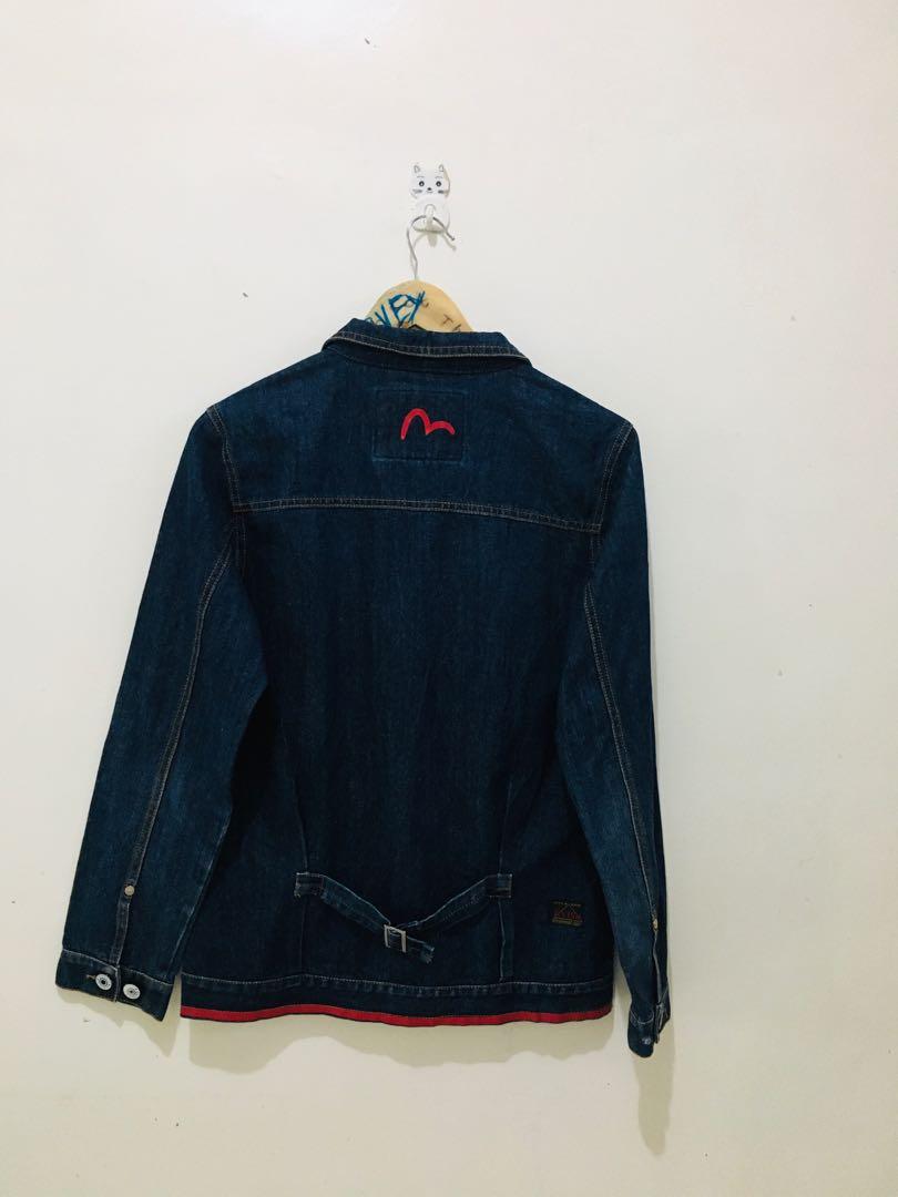 Evisu Denim Jacket, Men's Fashion, Coats, Jackets and Outerwear on ...