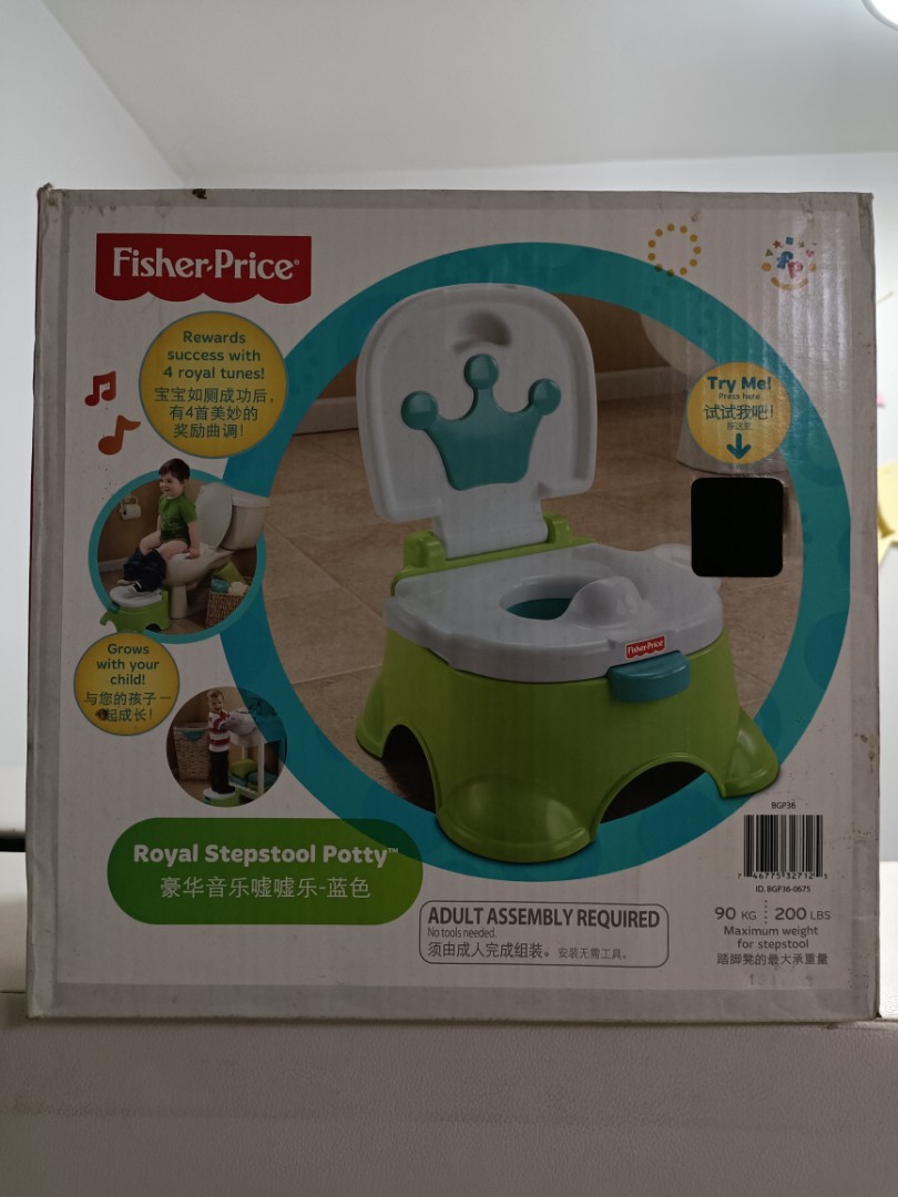 Fisher price step stool Potty, Babies & Kids, Infant Playtime on Carousell