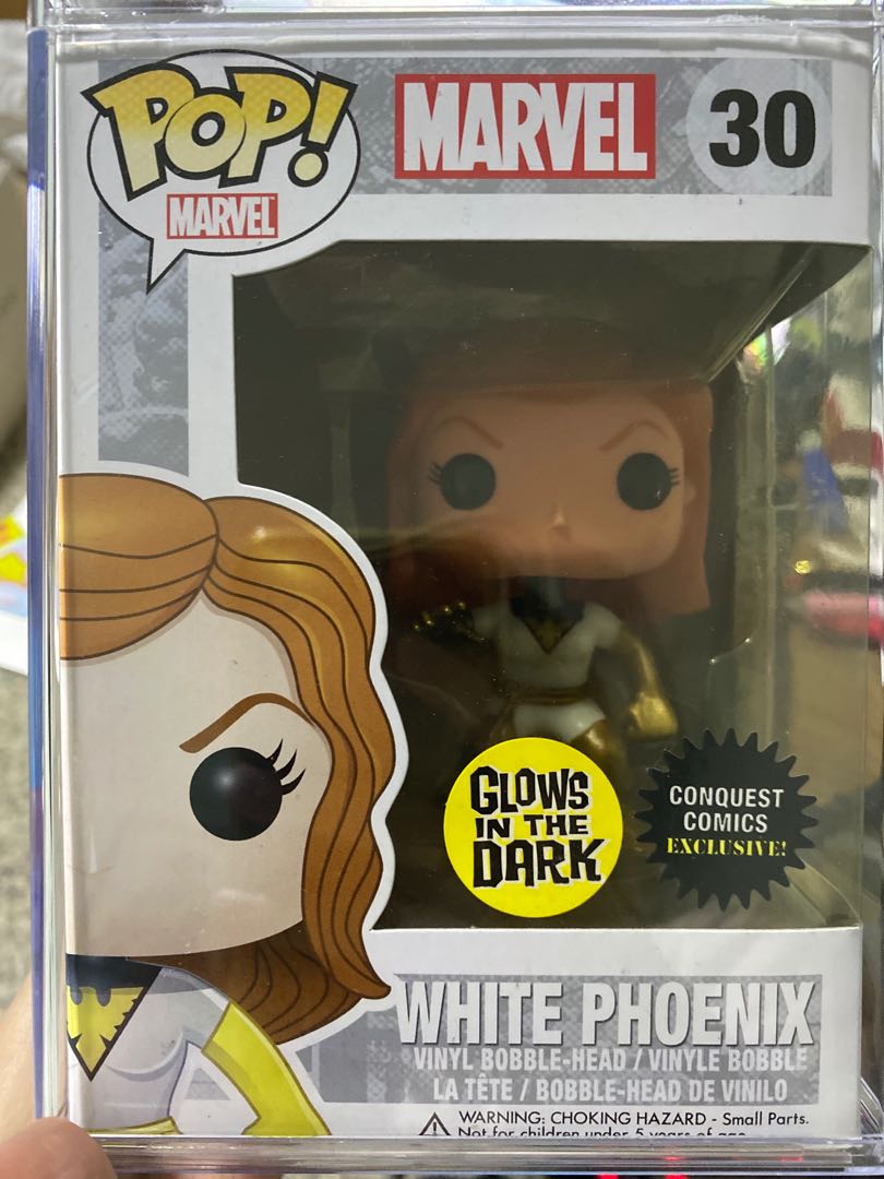 Funko White Phoenix GITD (Conquest Comics Exclusive), Hobbies & Toys ...