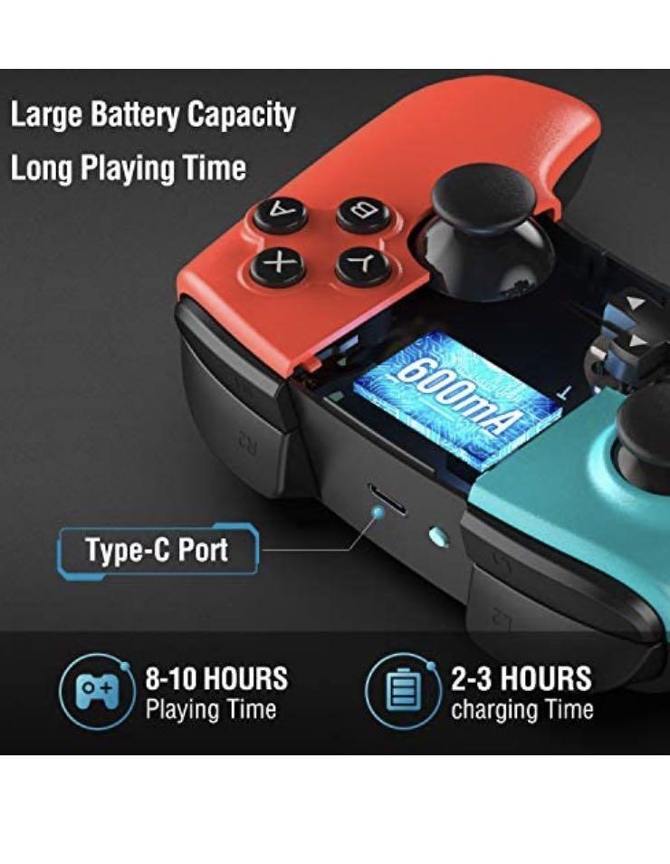 Gamory Wireless Controller for Nintendo Switch,Wireless Pro Controller ...
