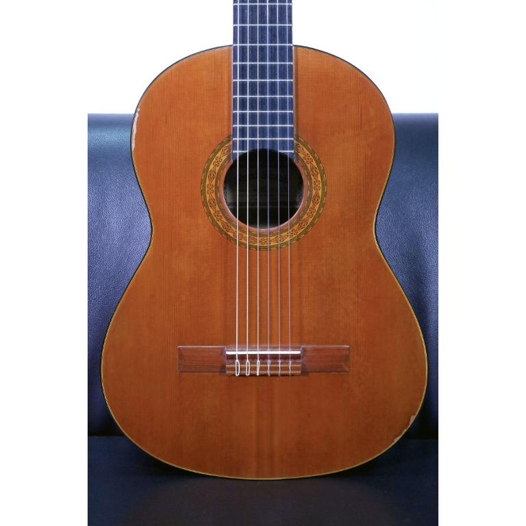 Grand Suzuki BC 101-S Japan Solid Top Classical Nylon String Guitar ...
