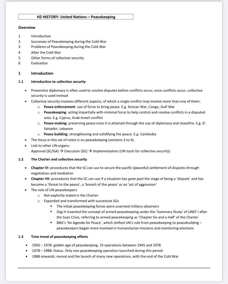 H2 History Paper 1 Notes, Hobbies & Toys, Books & Magazines, Assessment ...