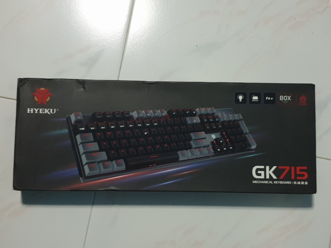 Hexgear GK715 mechanical keyboard, Computers & Tech, Parts ...