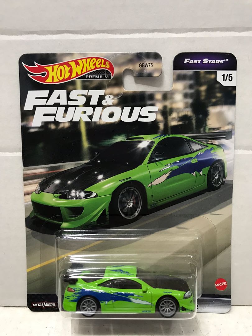Hot Wheels Hotwheels Mitsubishi Eclipse Fast & Furious, 玩具 & 遊戲類, 玩具 ...
