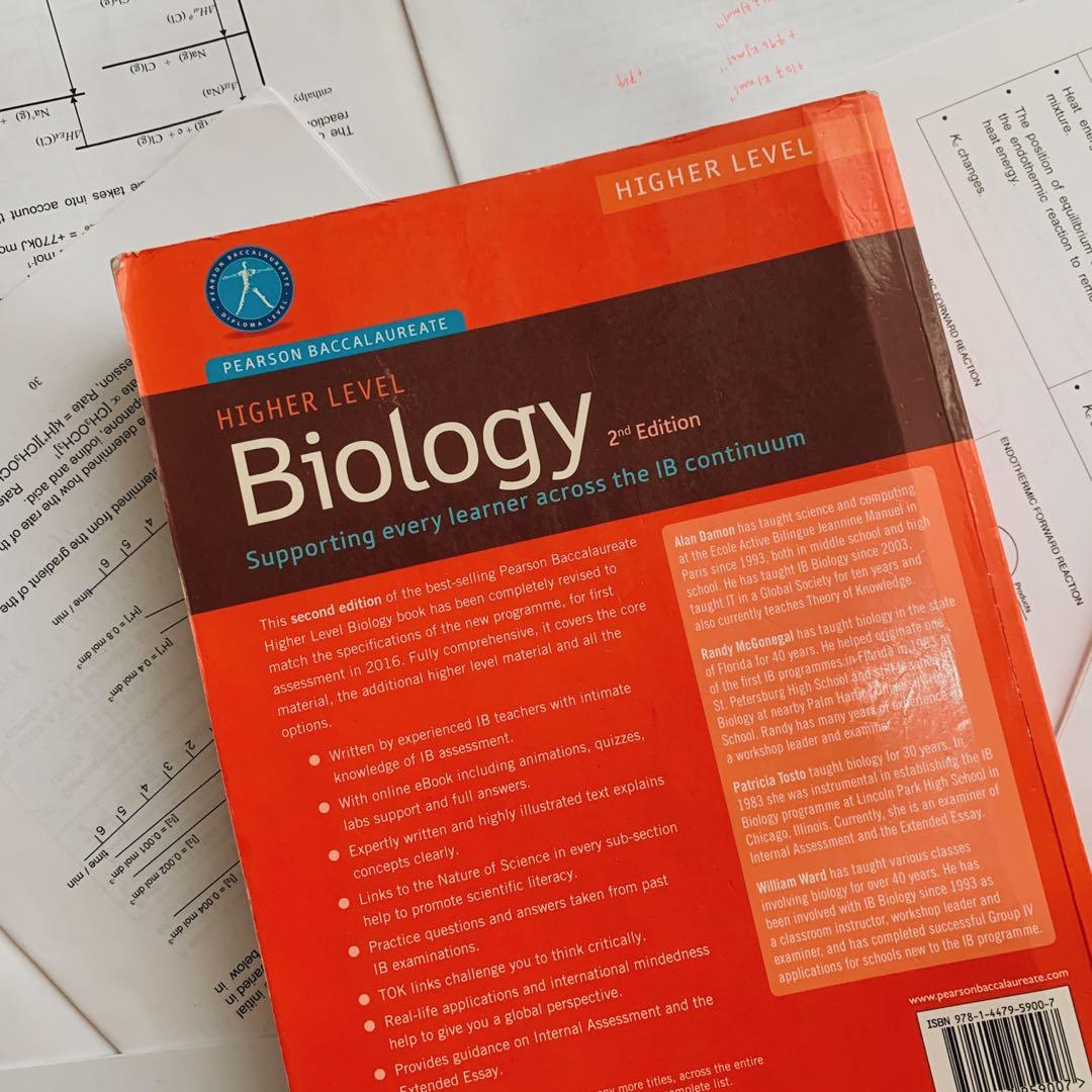 IB HL BIOLOGY TEXTBOOK, Hobbies & Toys, Books & Magazines, Textbooks on ...