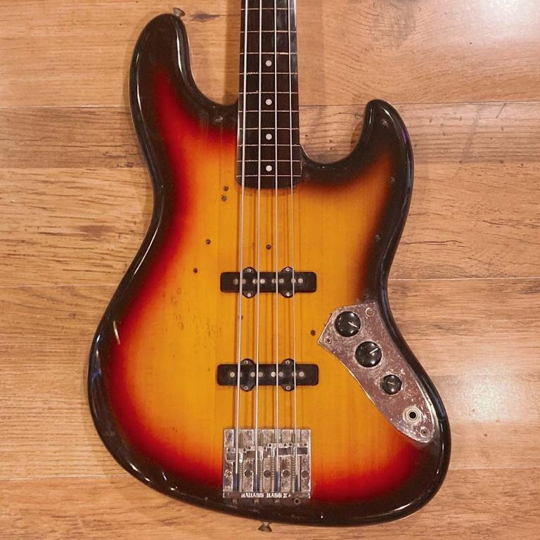 Jaco Pastorius “Bass of Doom” style Fretless Jazz Bass, Hobbies & Toys ...