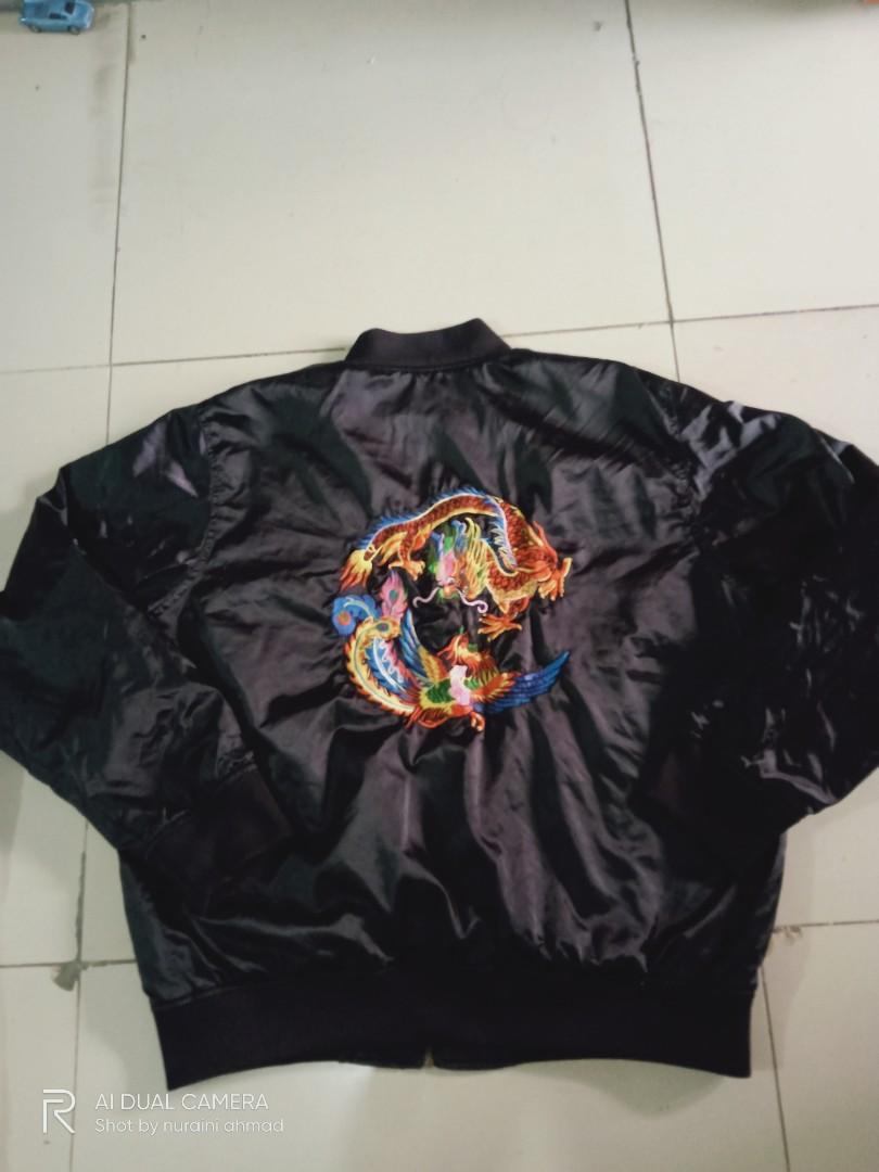 Jaket ala sukajan, Men's Fashion, Coats, Jackets and Outerwear on Carousell