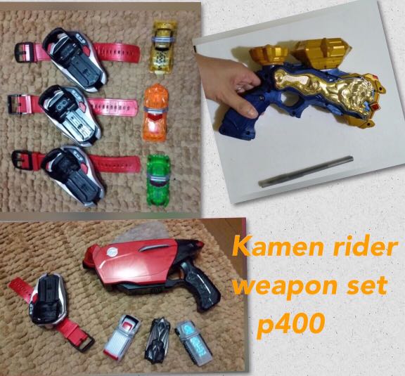 Kamen rider weapon set p400, Hobbies & Toys, Toys & Games on Carousell