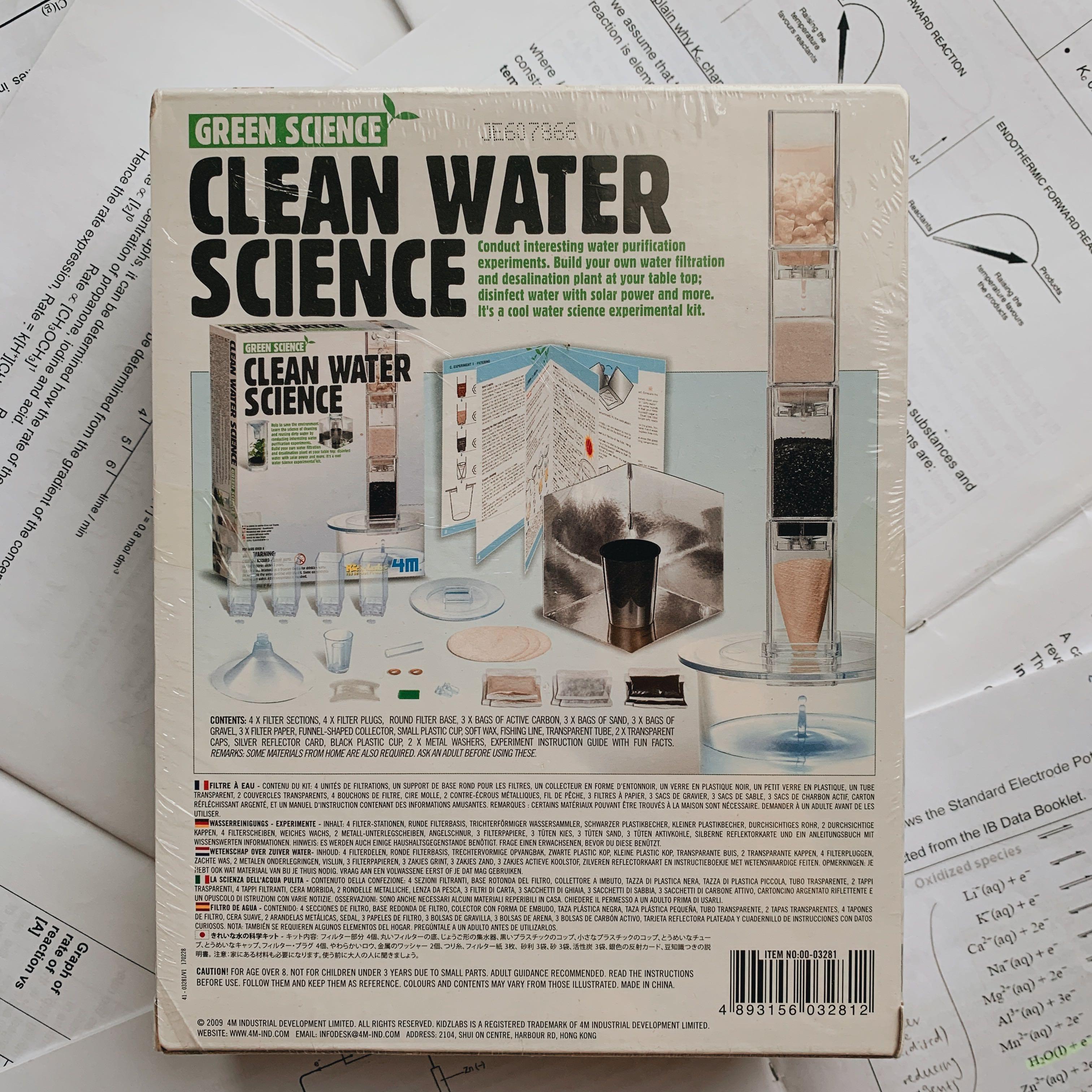 Kidzlabs: Clean Water Science kit, Hobbies & Toys, Toys & Games on ...