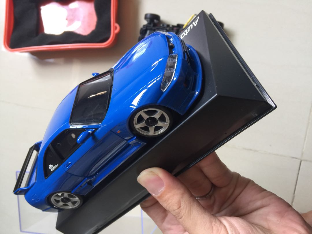 Kyosho Mini z skyline GTR blue body, Hobbies & Toys, Toys & Games on ...