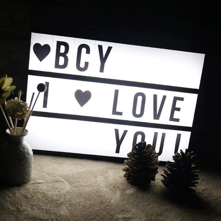 Led Message Lightbox, Furniture & Home Living, Lighting & Fans ...