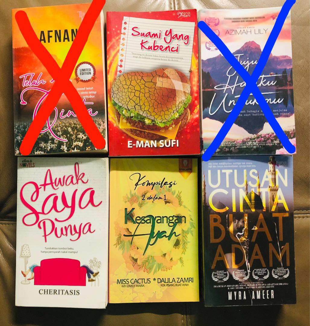 Malay Novels, Hobbies & Toys, Books & Magazines, Storybooks on Carousell