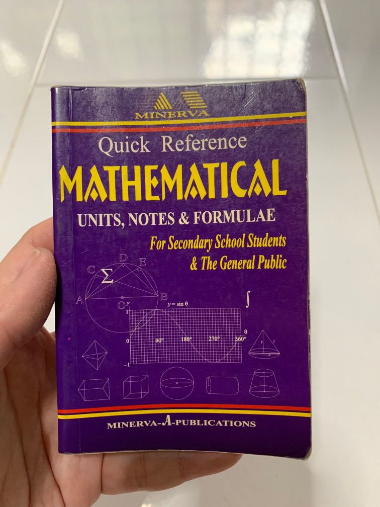 Math Handbook, Hobbies & Toys, Books & Magazines, Assessment Books on ...